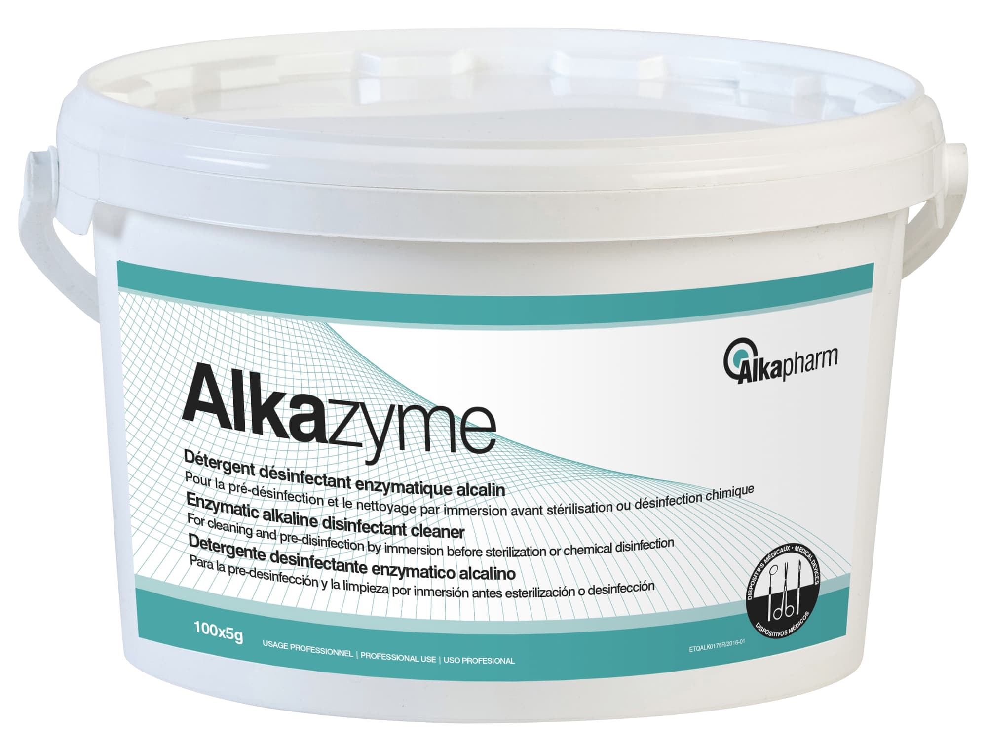 ALKAZYME Seau 100 Doses 5gr - Odero