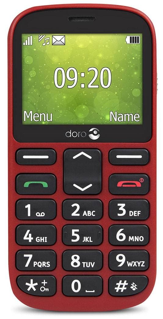 Doro 1360 Double Sim Rouge - Odero