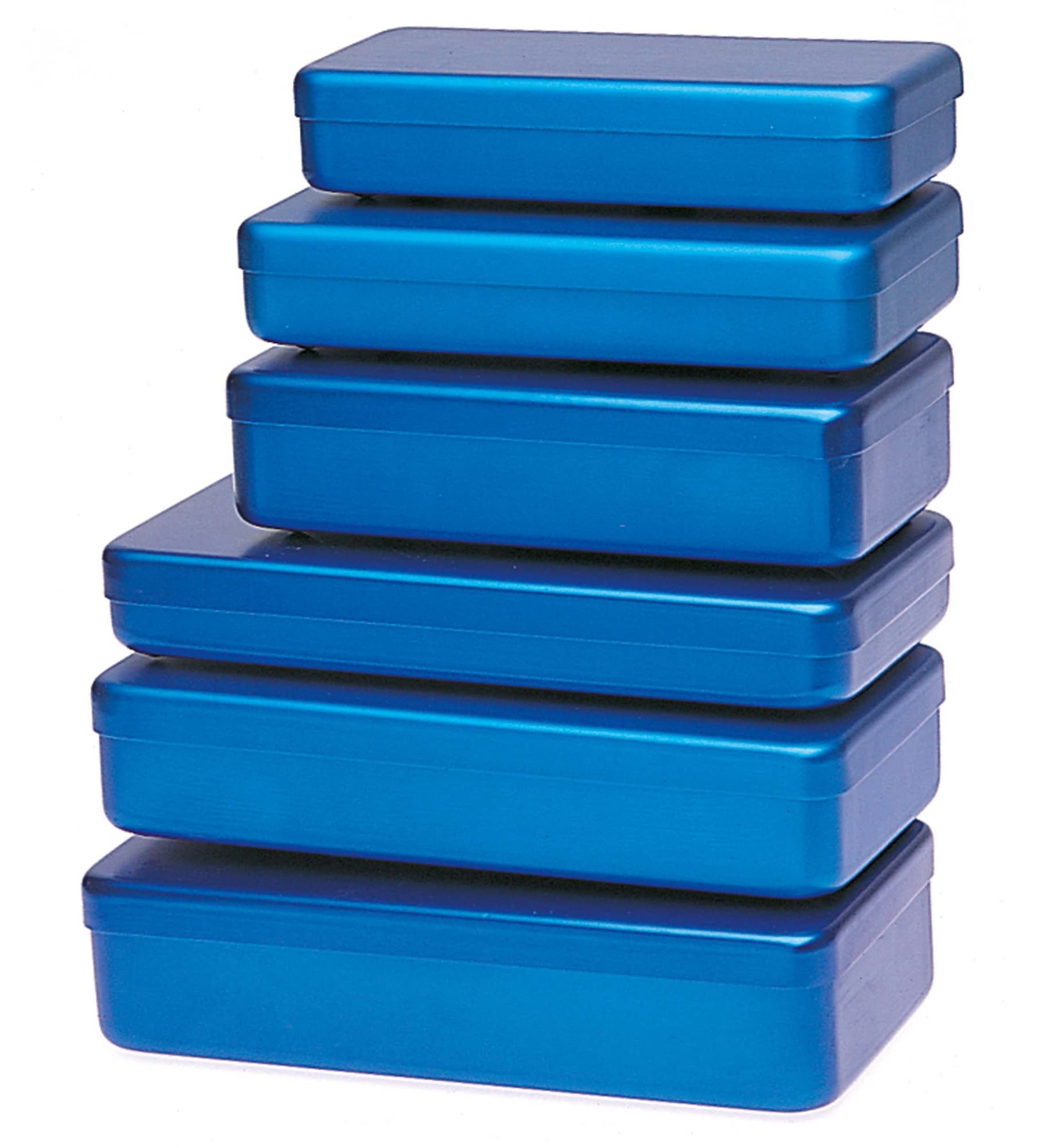 Boîte Aluminium Bleu 170X70X30mm - Odero