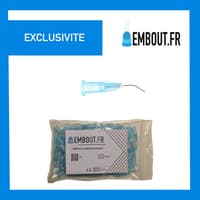 Embout bleu Etch 25G - 25 pièces - Odero