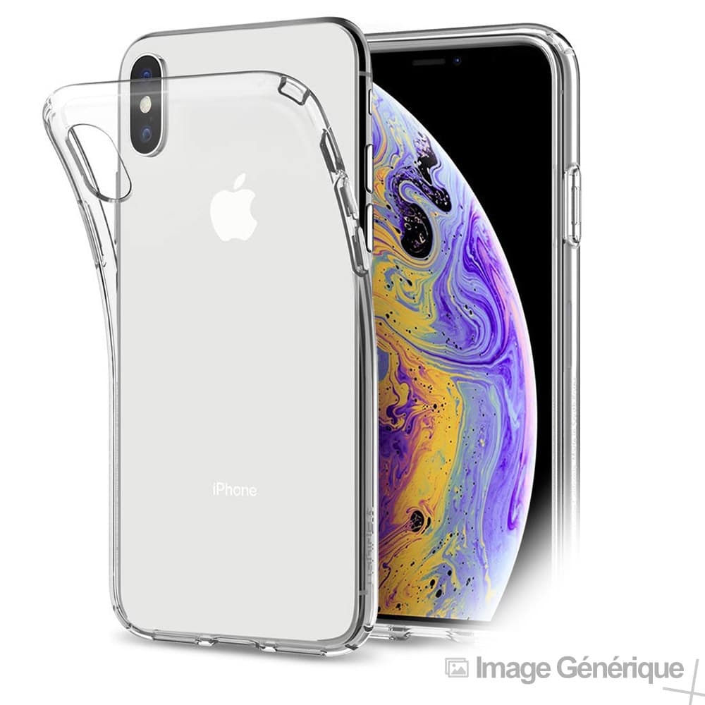 Coque Silicone Transparente pour iPhone XS - Odero