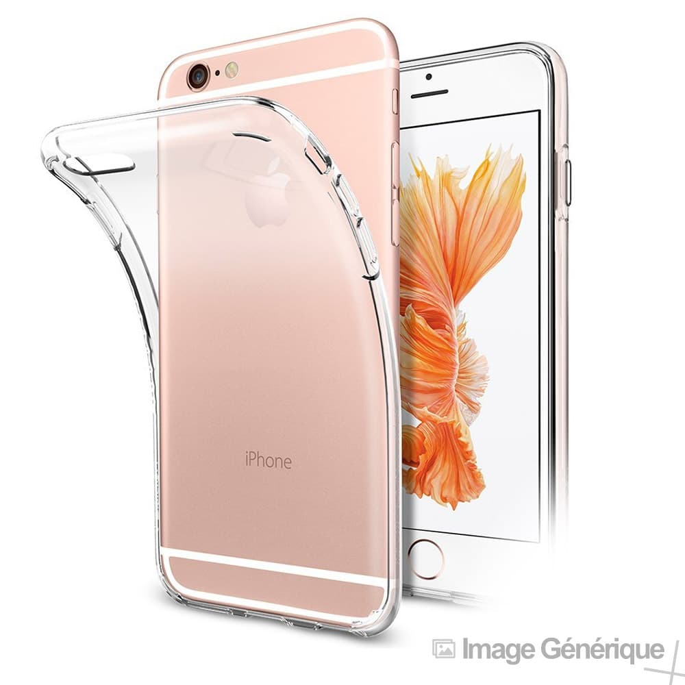 Coque Silicone Transparente pour iPhone 6/6S - Odero