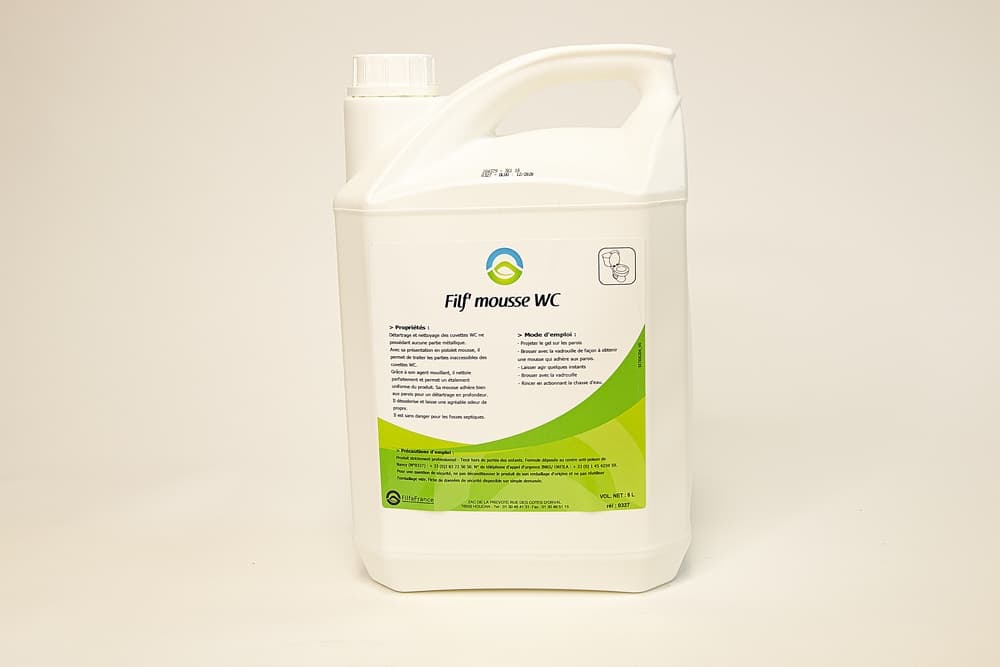 FILFA FRANCE - Filf' WC mousse - parfum fresh oxygen - 3275 - 5L - Odero