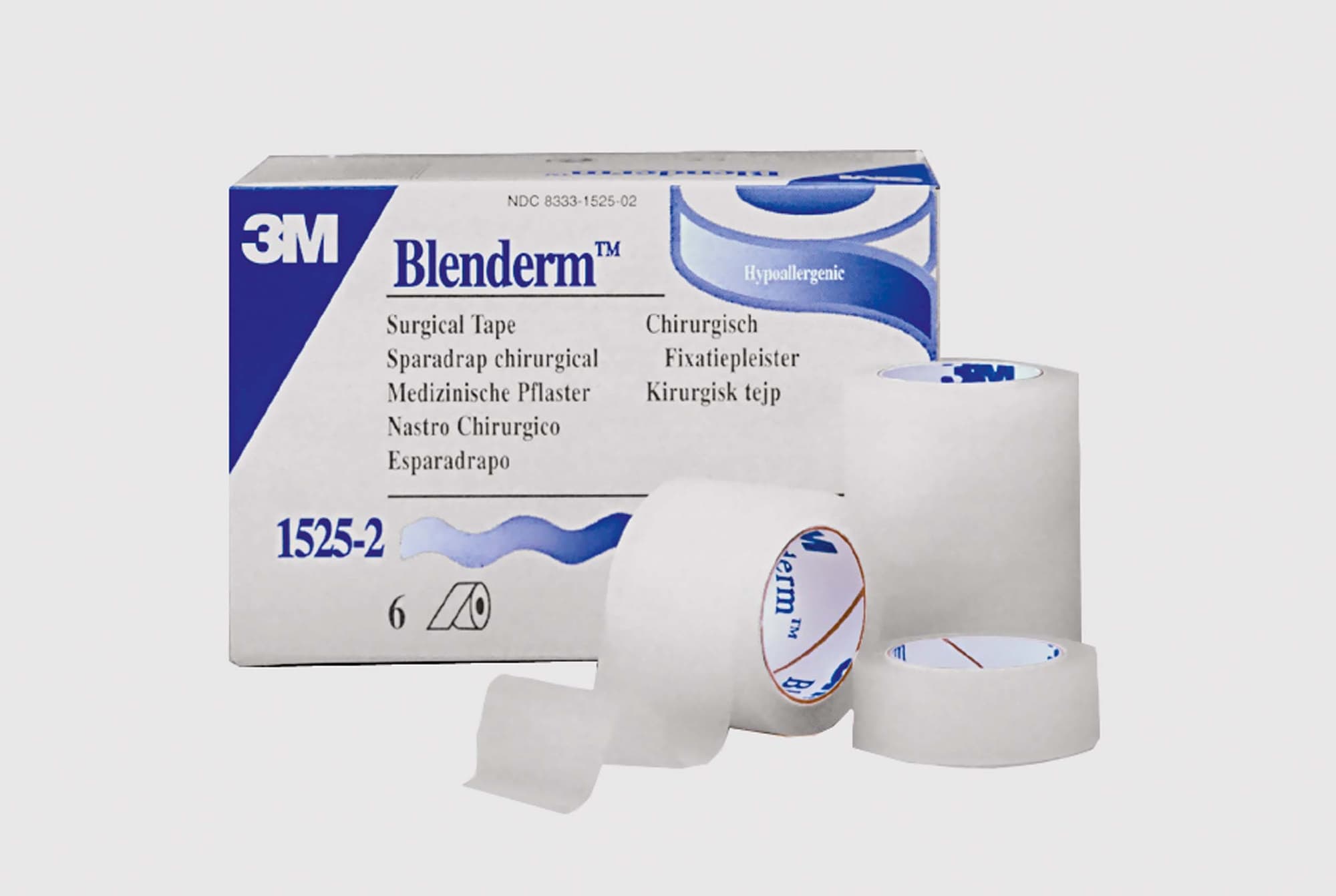 Sparadrap BLENDERM 1,25cmx4,57m en rouleau - Odero